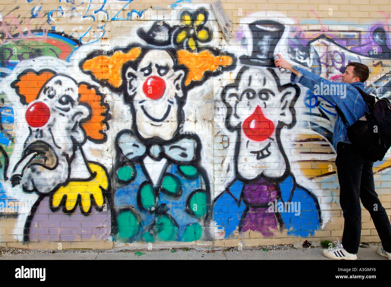 Large size graffiti hi-res stock photography and images - Alamy