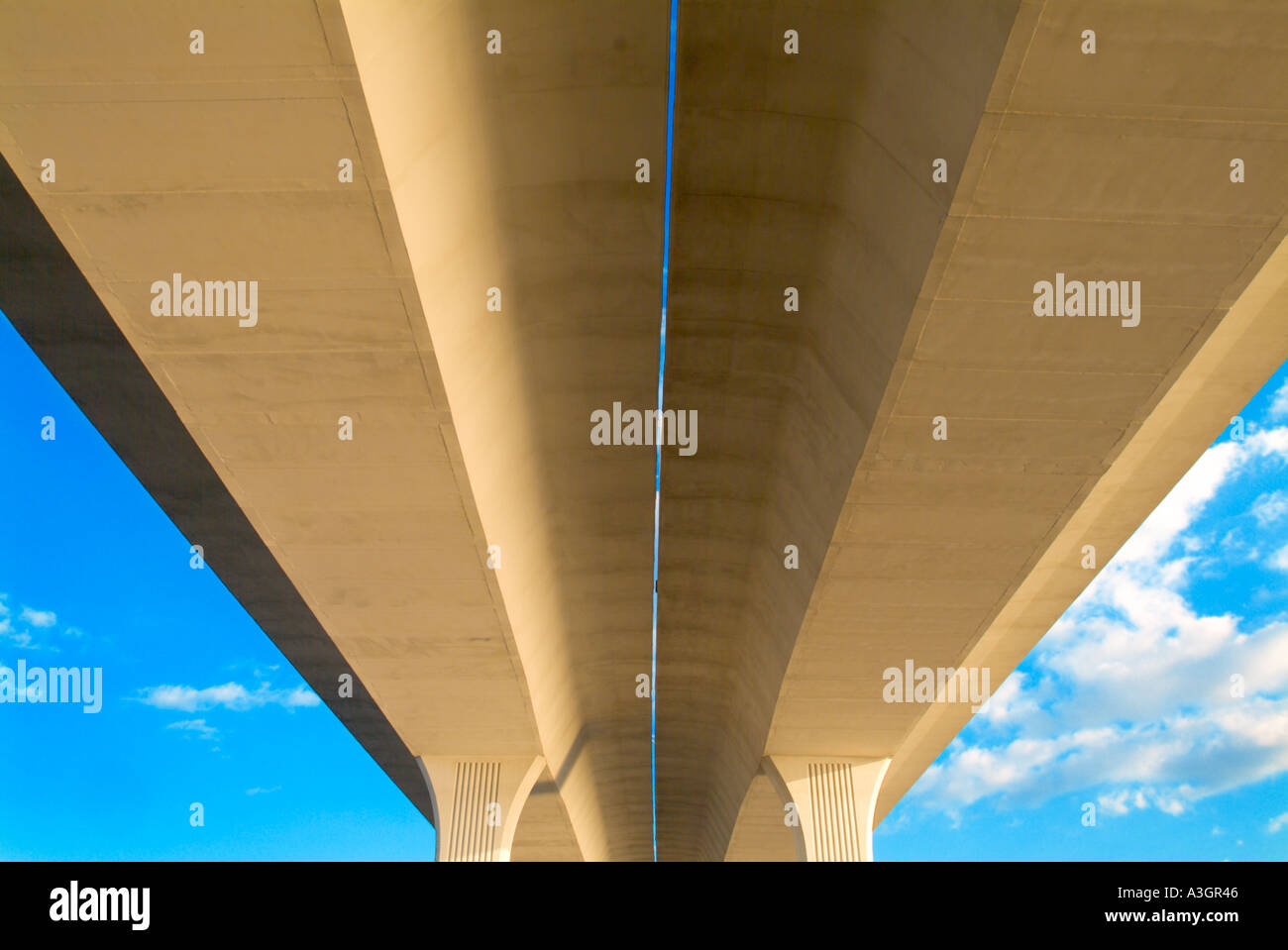 bottom of bridge Roosevelt Bridge Stuart Florida architecture ...