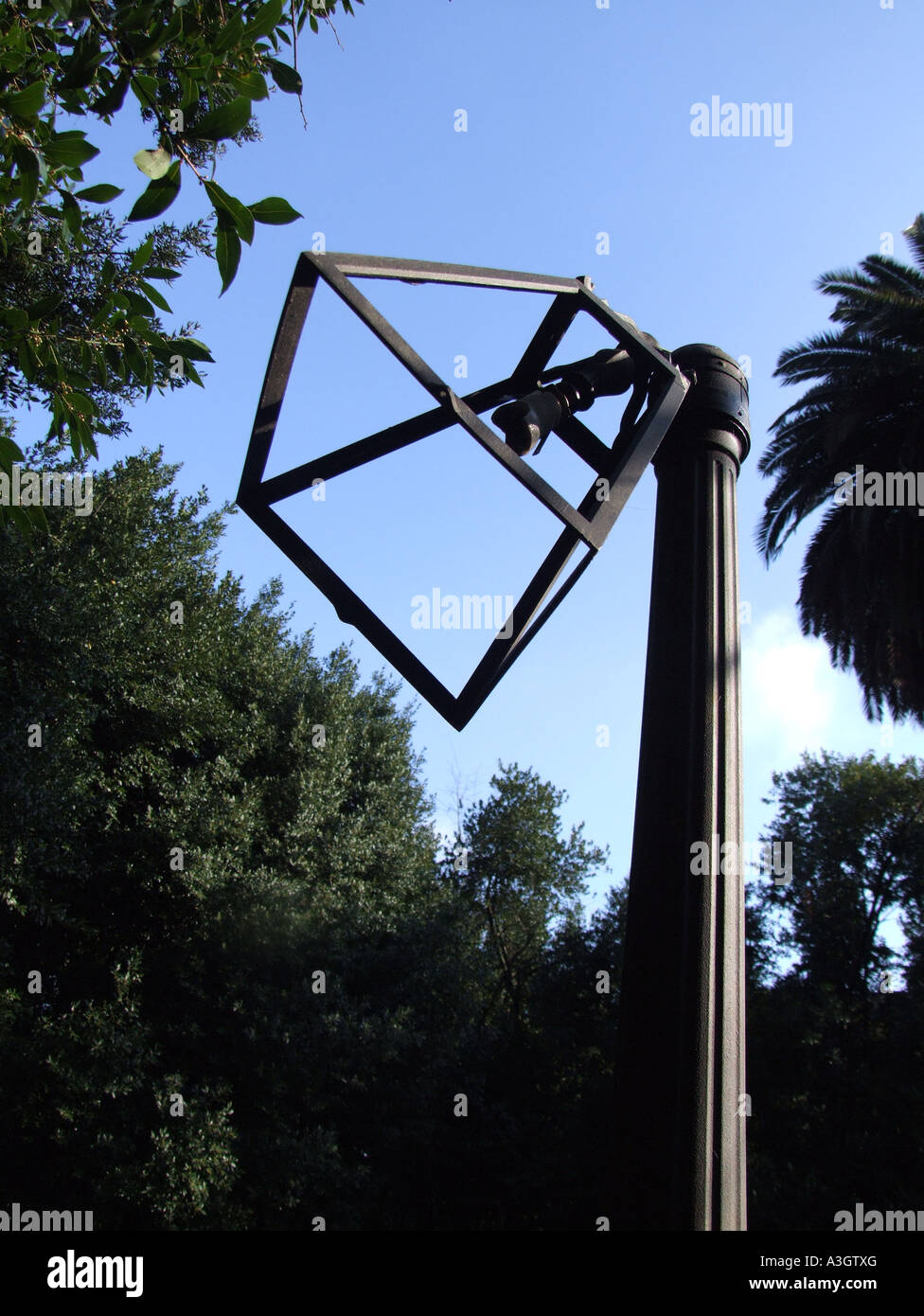 damaged street lamp Stock Photo - Alamy