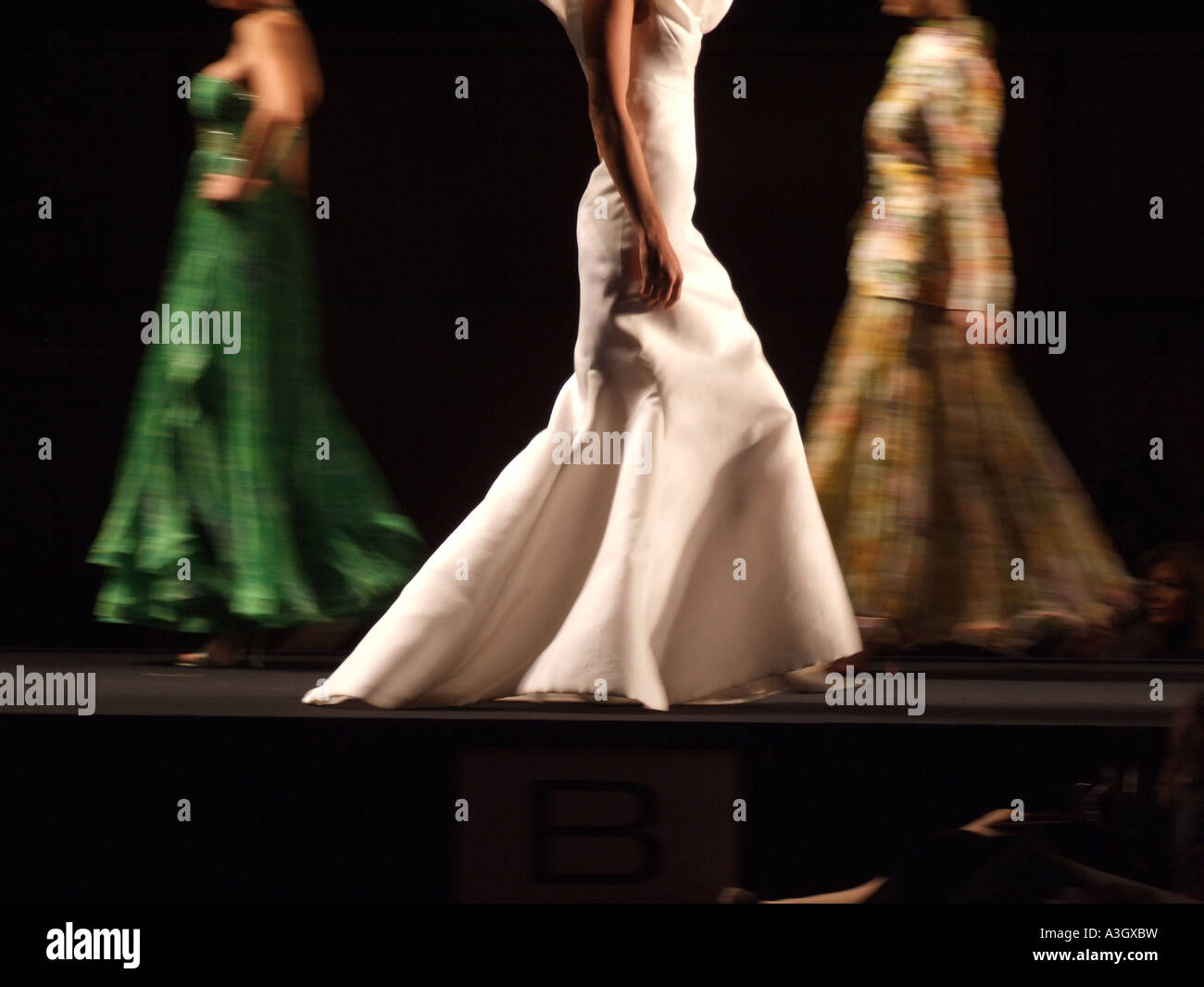 models at fashion show in rome italy Stock Photo - Alamy