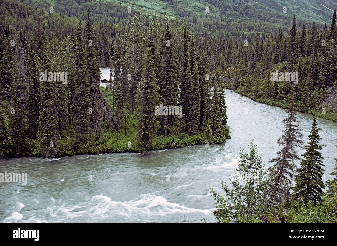 Alaskan rivers hi-res stock photography and images - Alamy