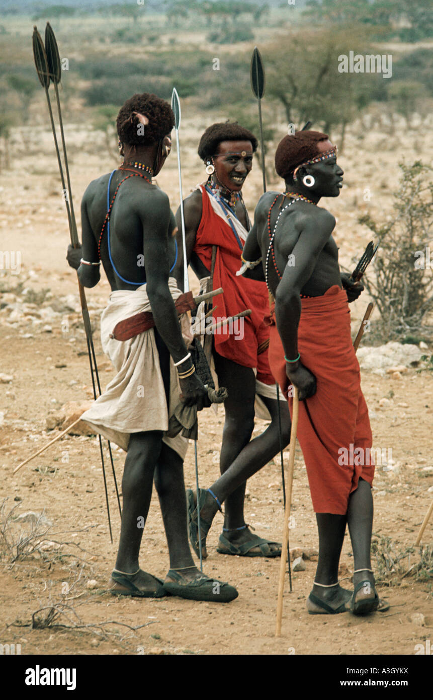 African Tribe Hunting