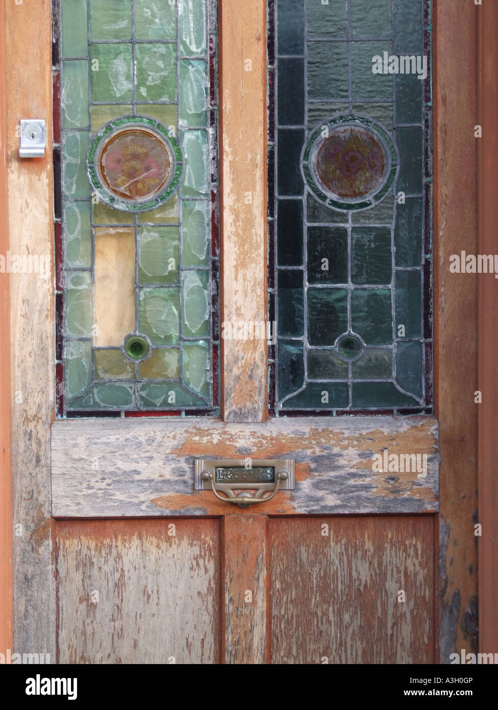 front door with face pattern Stock Photo - Alamy