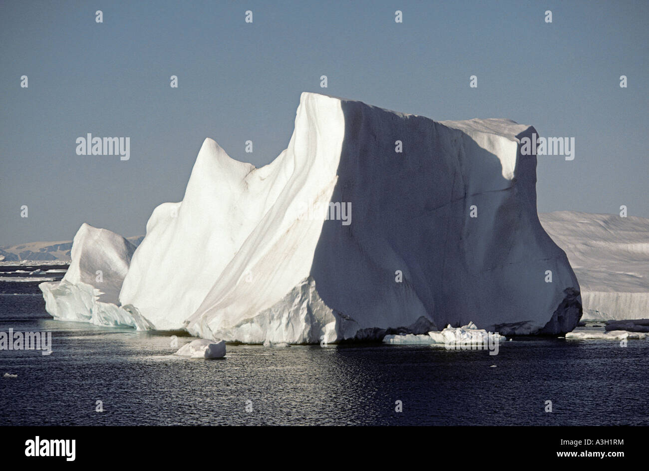 Iceberg Baffin Bay Northwest Territory Arctic Sea Canada Stock Photo ...