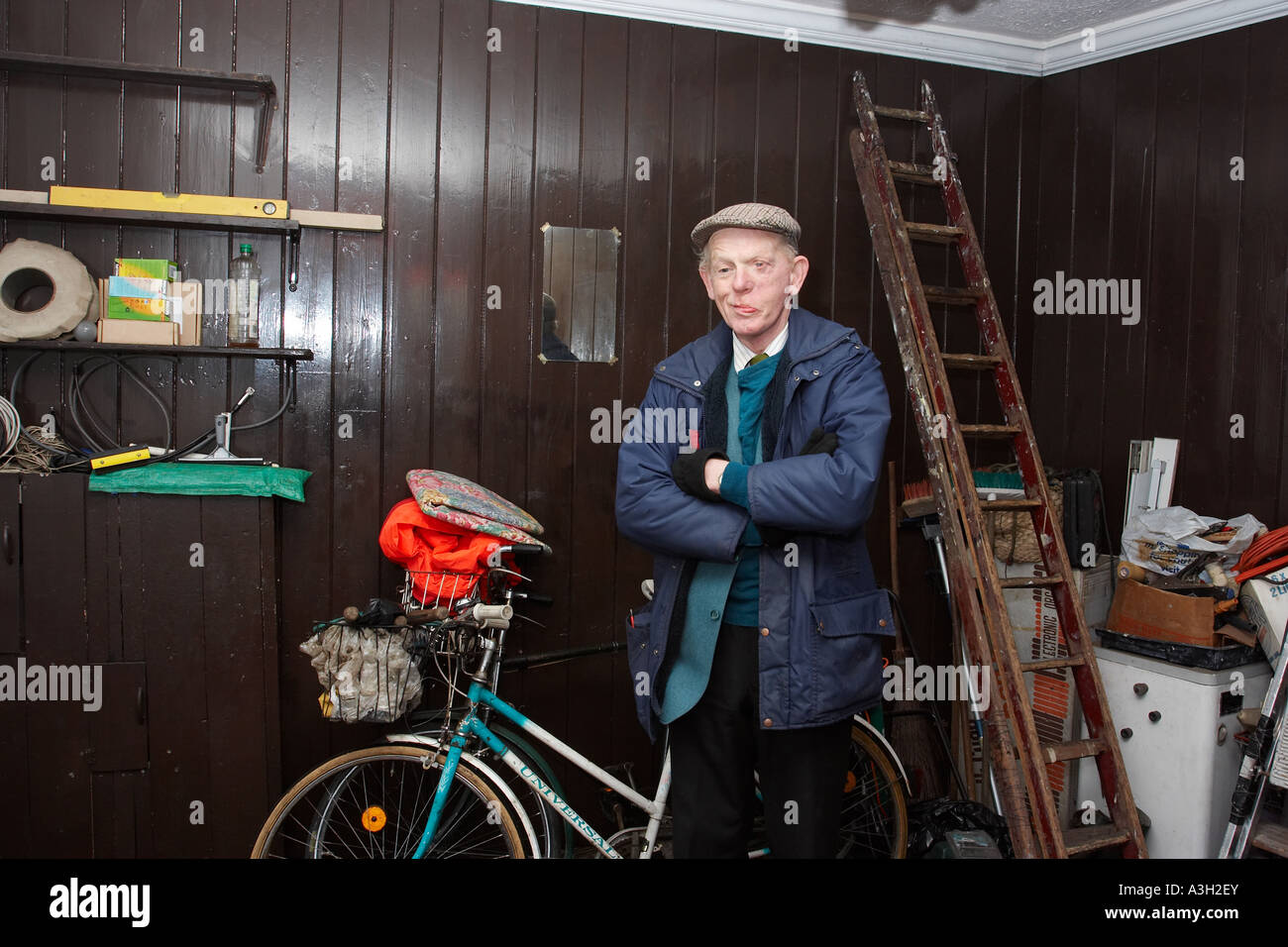 old age pensioner, disability Stock Photo - Alamy