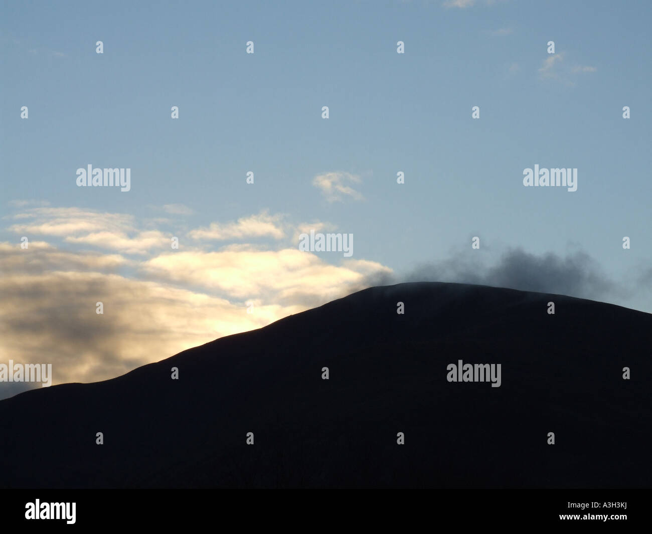 moel eilio mountain in snowdonia north wales Stock Photo - Alamy