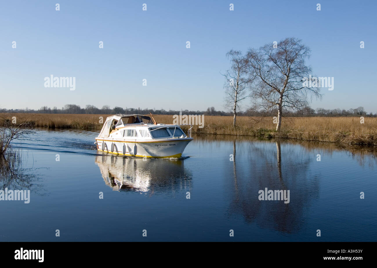 River Ant - Norfolk Broads - UK Stock Photo - Alamy