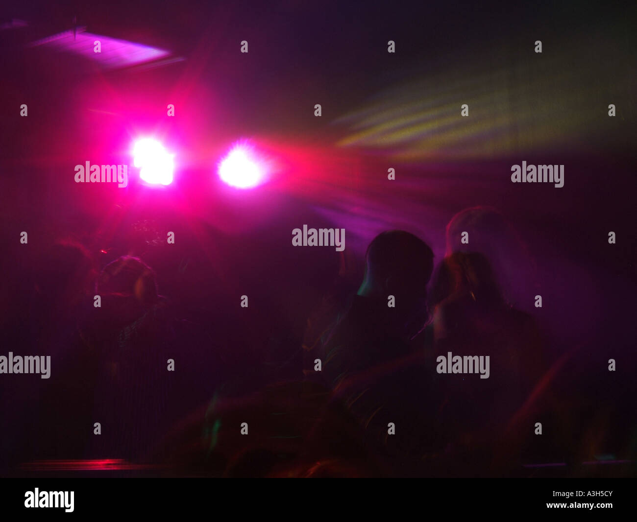 crowd of people dancing in night club Stock Photo - Alamy