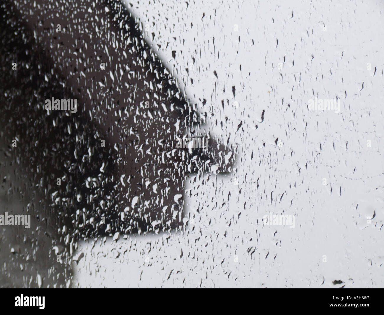 rain drops on window Stock Photo - Alamy
