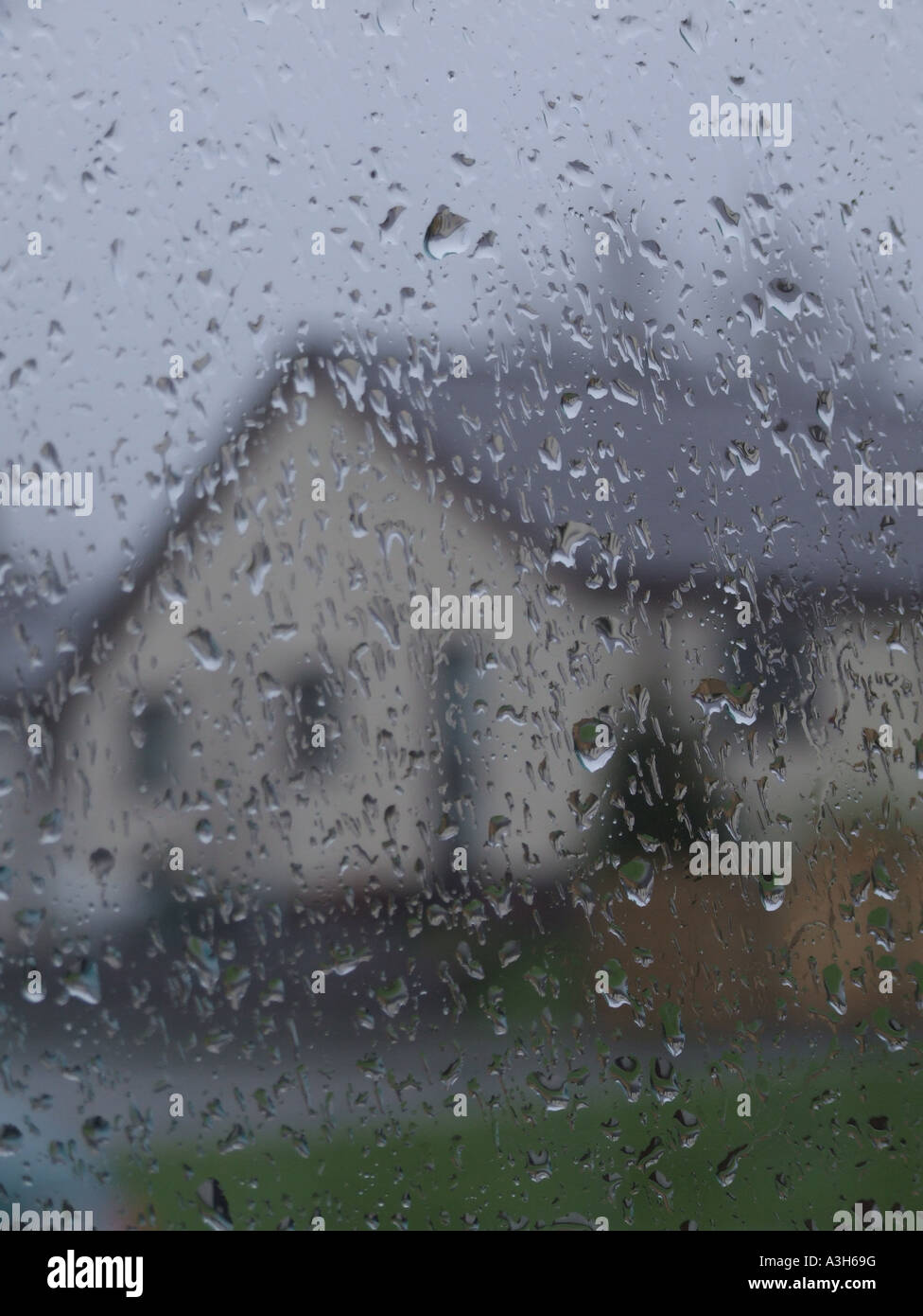 rain drops on window Stock Photo - Alamy