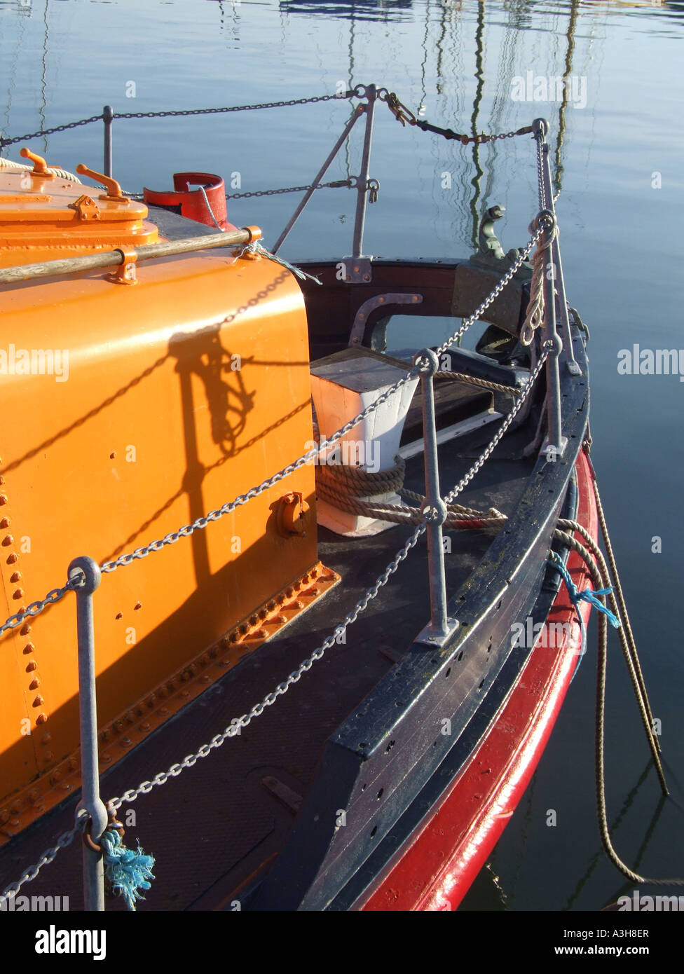 old style lifeboat Stock Photo - Alamy