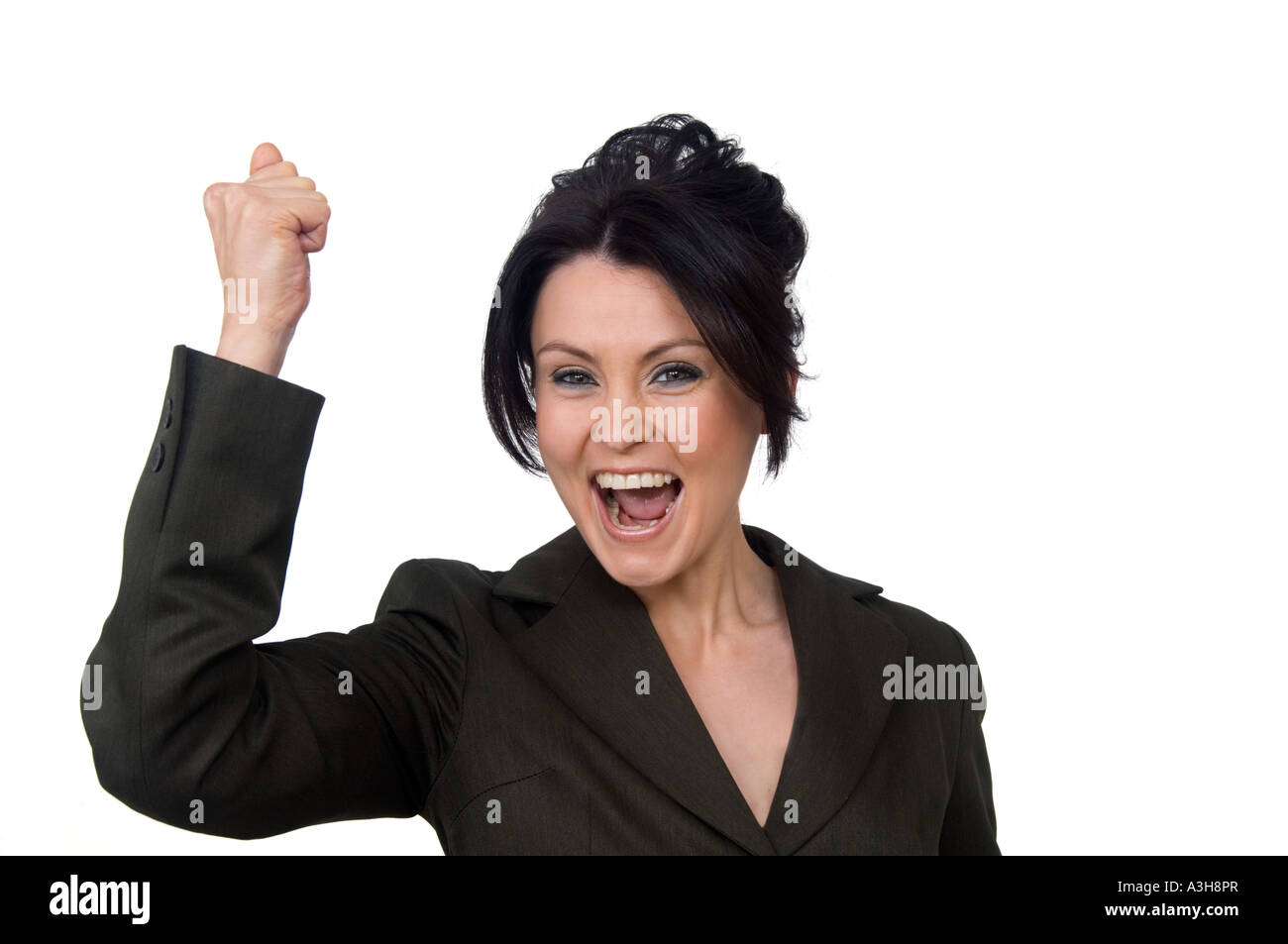 Punching the air hi-res stock photography and images - Alamy