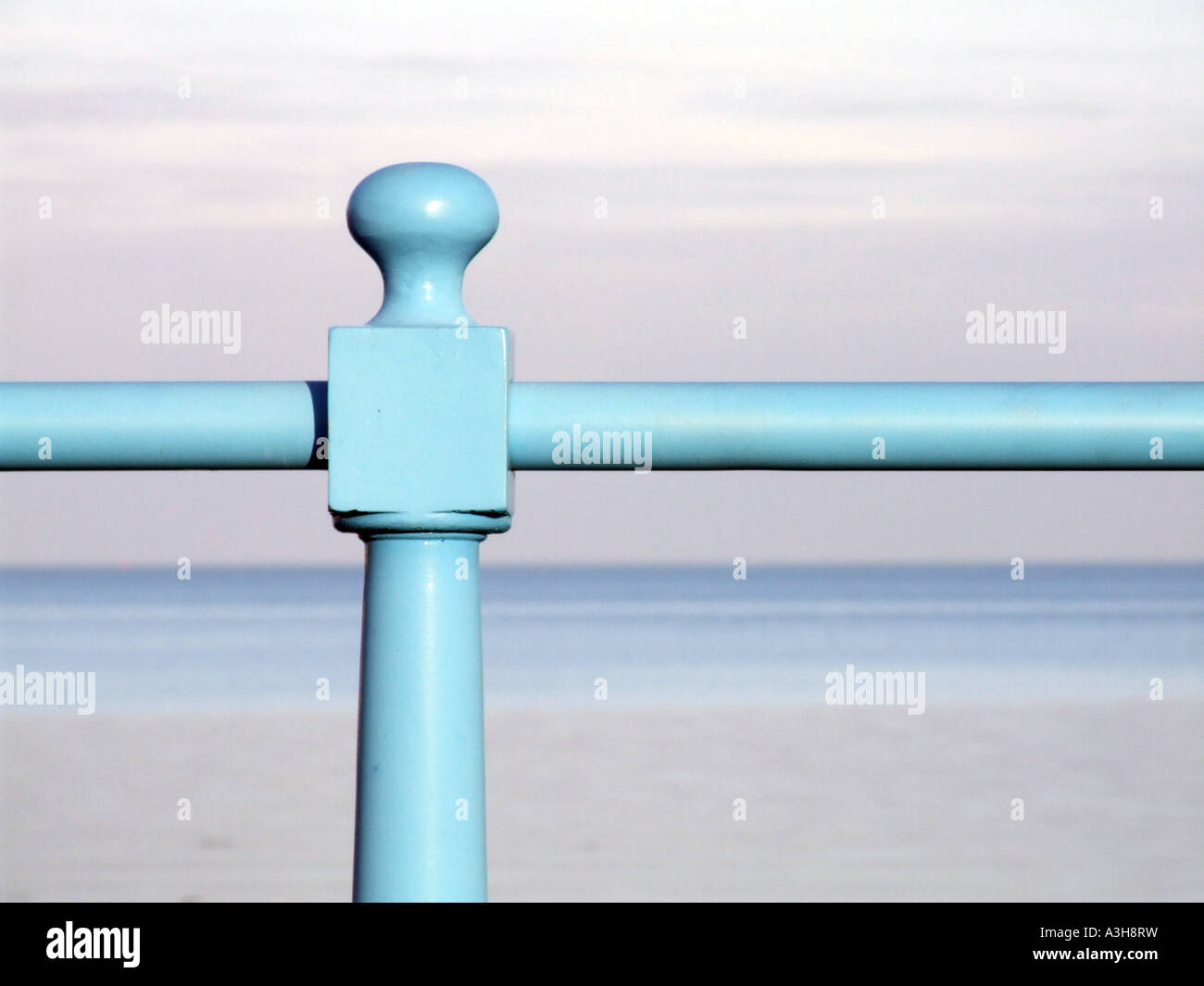 Wrought iron railings on pier hi-res stock photography and images - Alamy