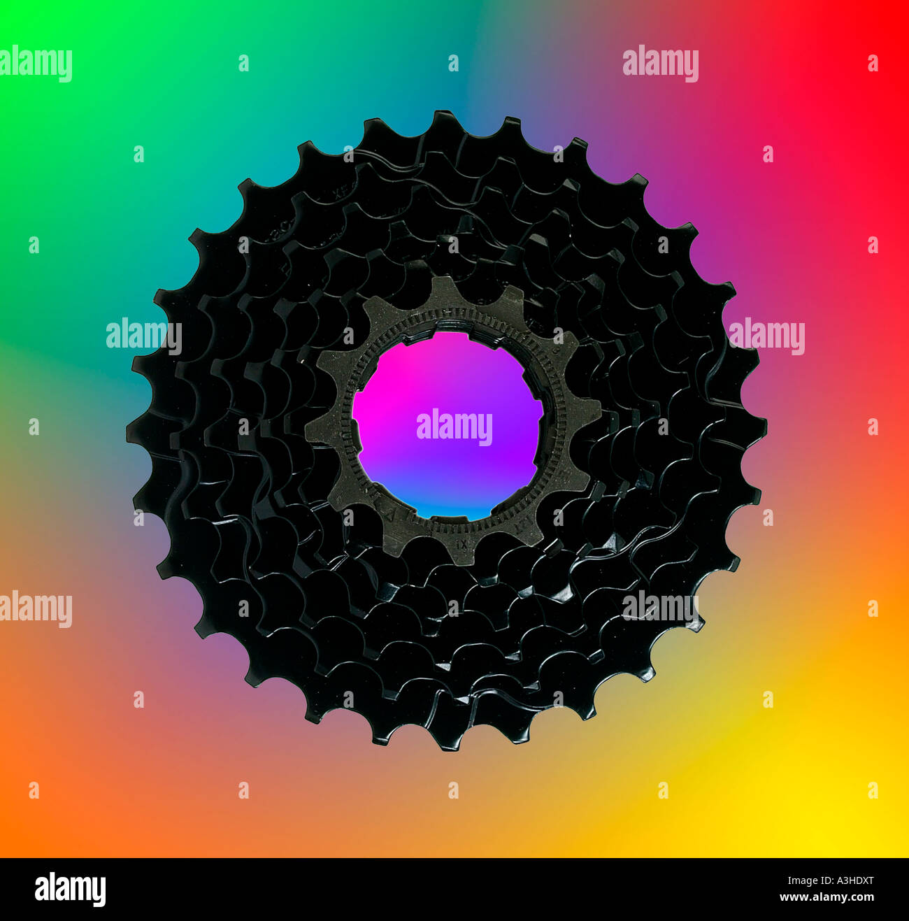 bike gear cogs Stock Photo - Alamy