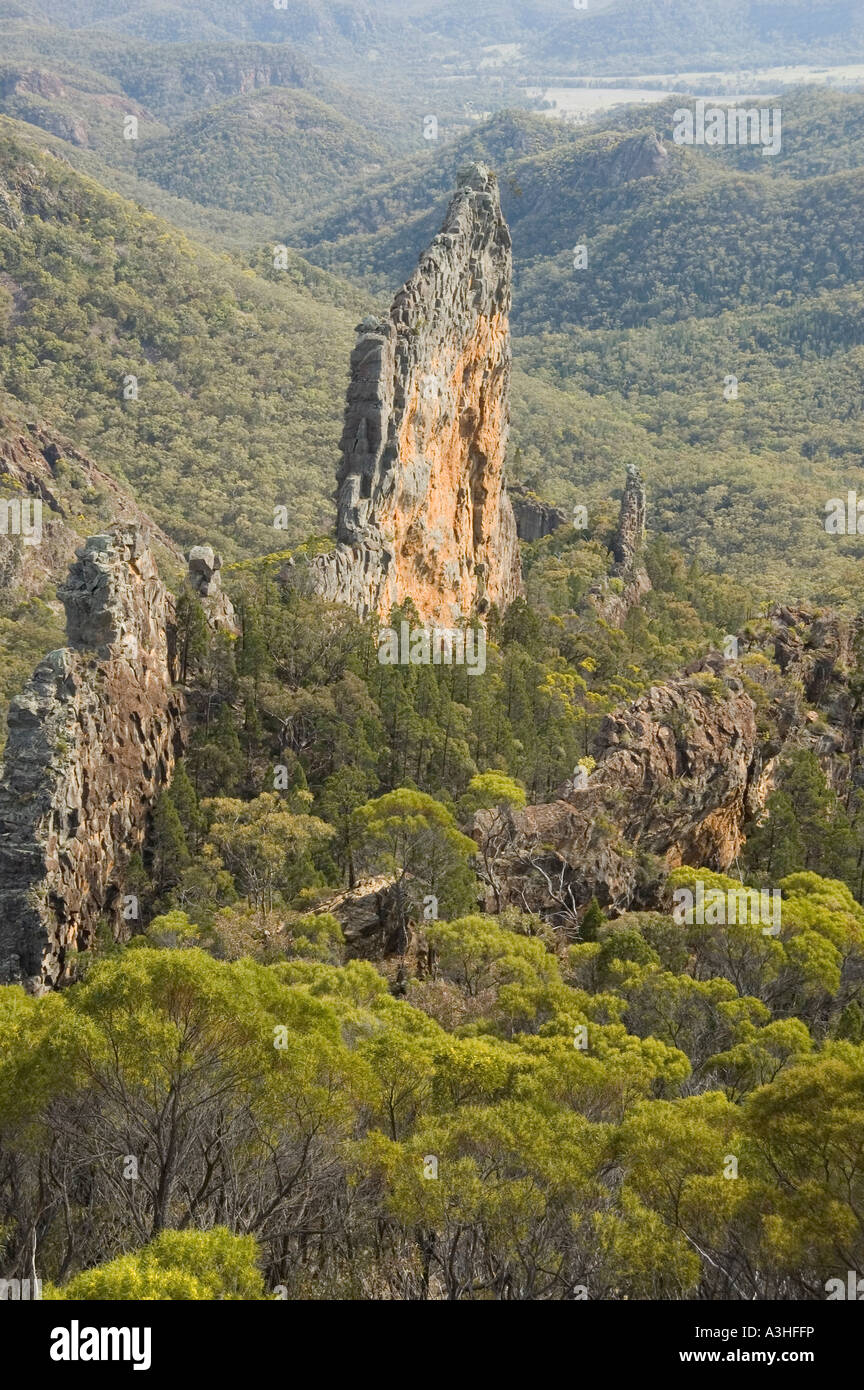 The Breadknife spectacular volcanic rock formations in the ...