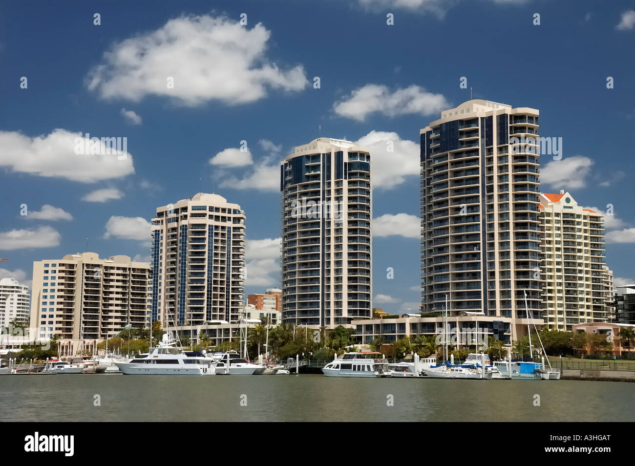 Skyline of Kangaroo Point Brisbane Queenlsand Australia Stock Photo - Alamy