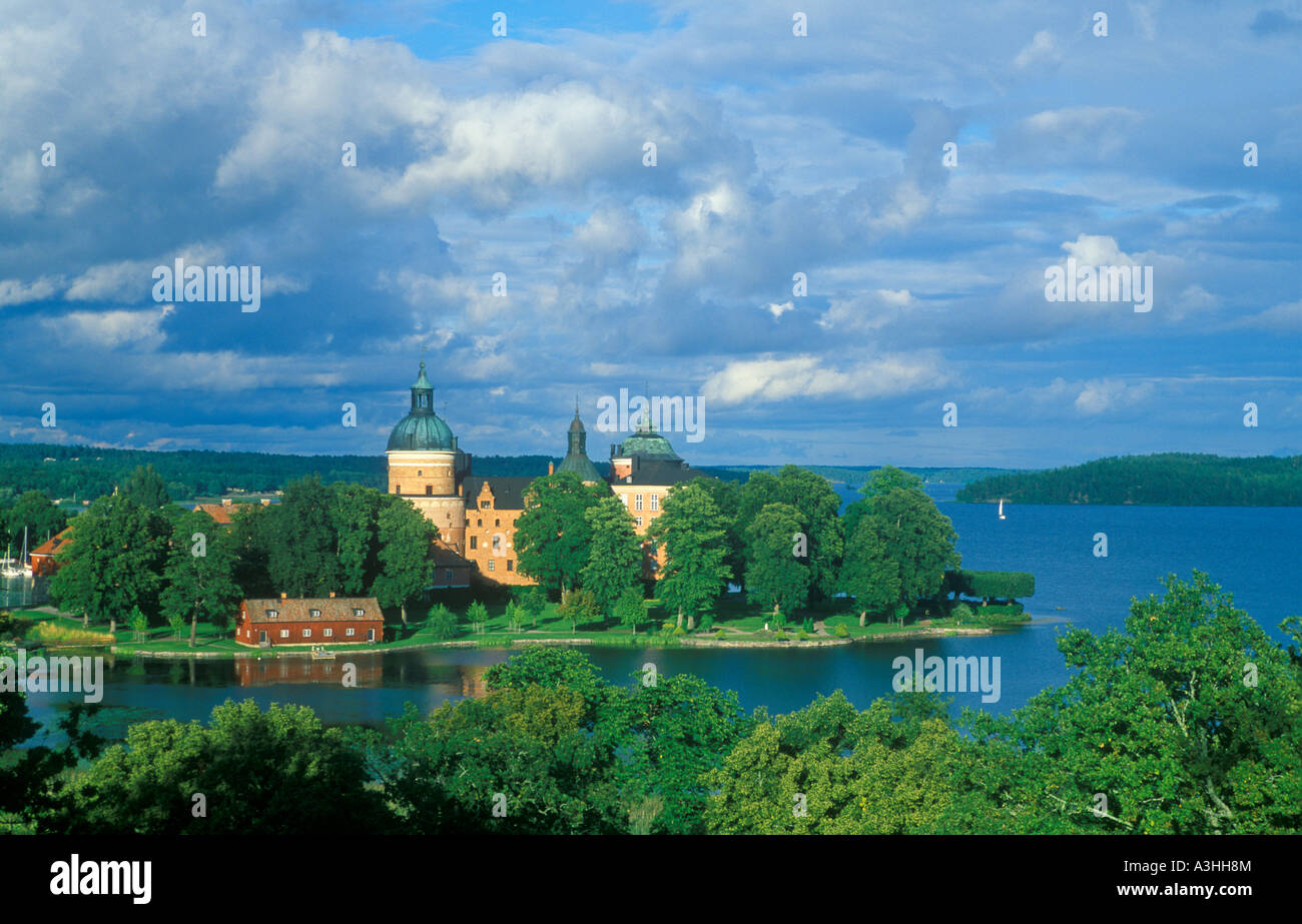 Gripsholm Castle at Mariefred in the South of Sweden Stock Photo - Alamy