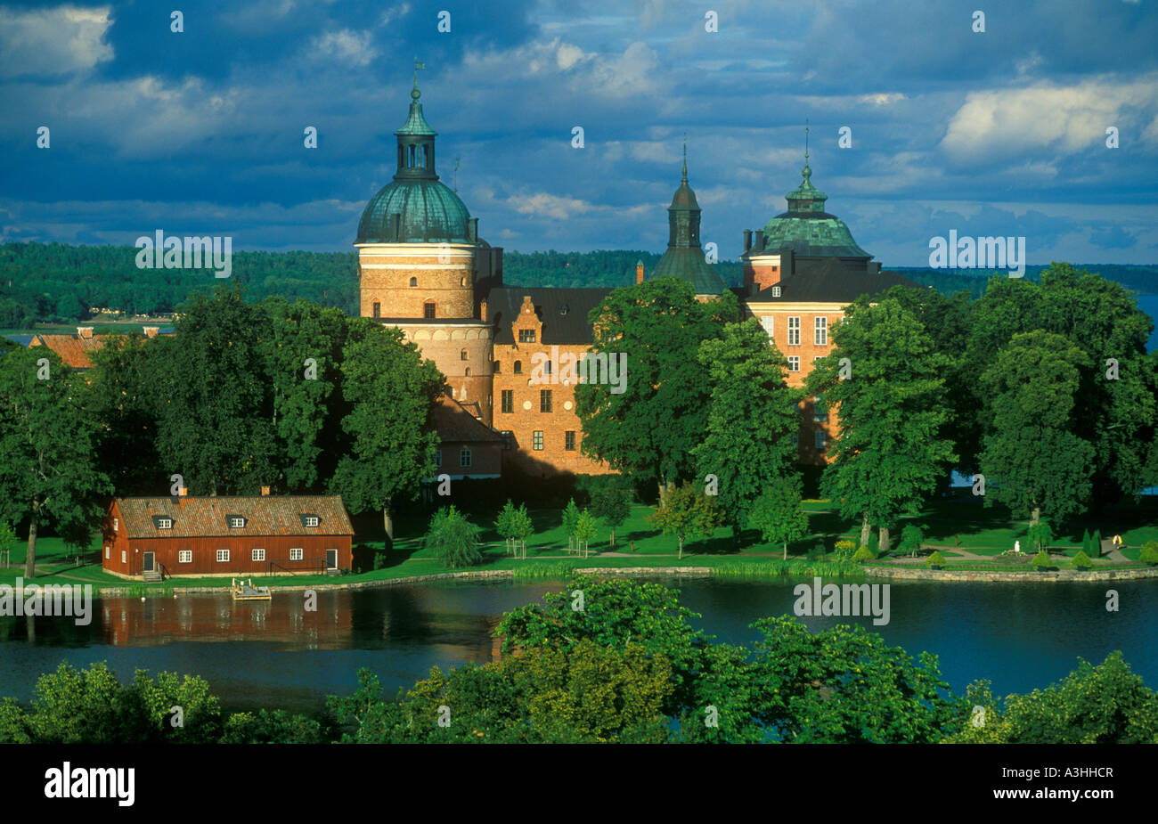 Gripsholm Castle at Mariefred in the South of Sweden Stock Photo - Alamy