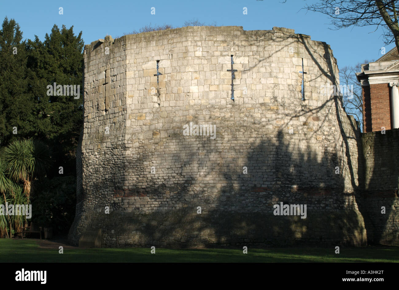 Multangular tower york hi-res stock photography and images - Alamy