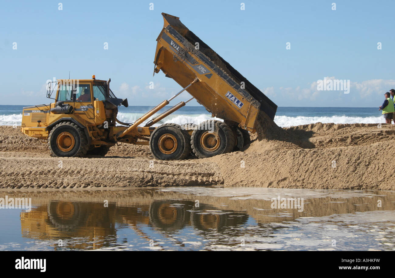 Reconstructing beach hi-res stock photography and images - Alamy