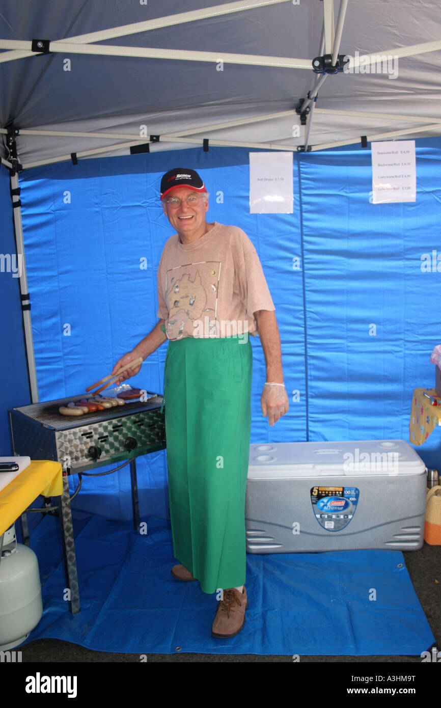 Ade 510 Food stall,grilling Stock Photo - Alamy