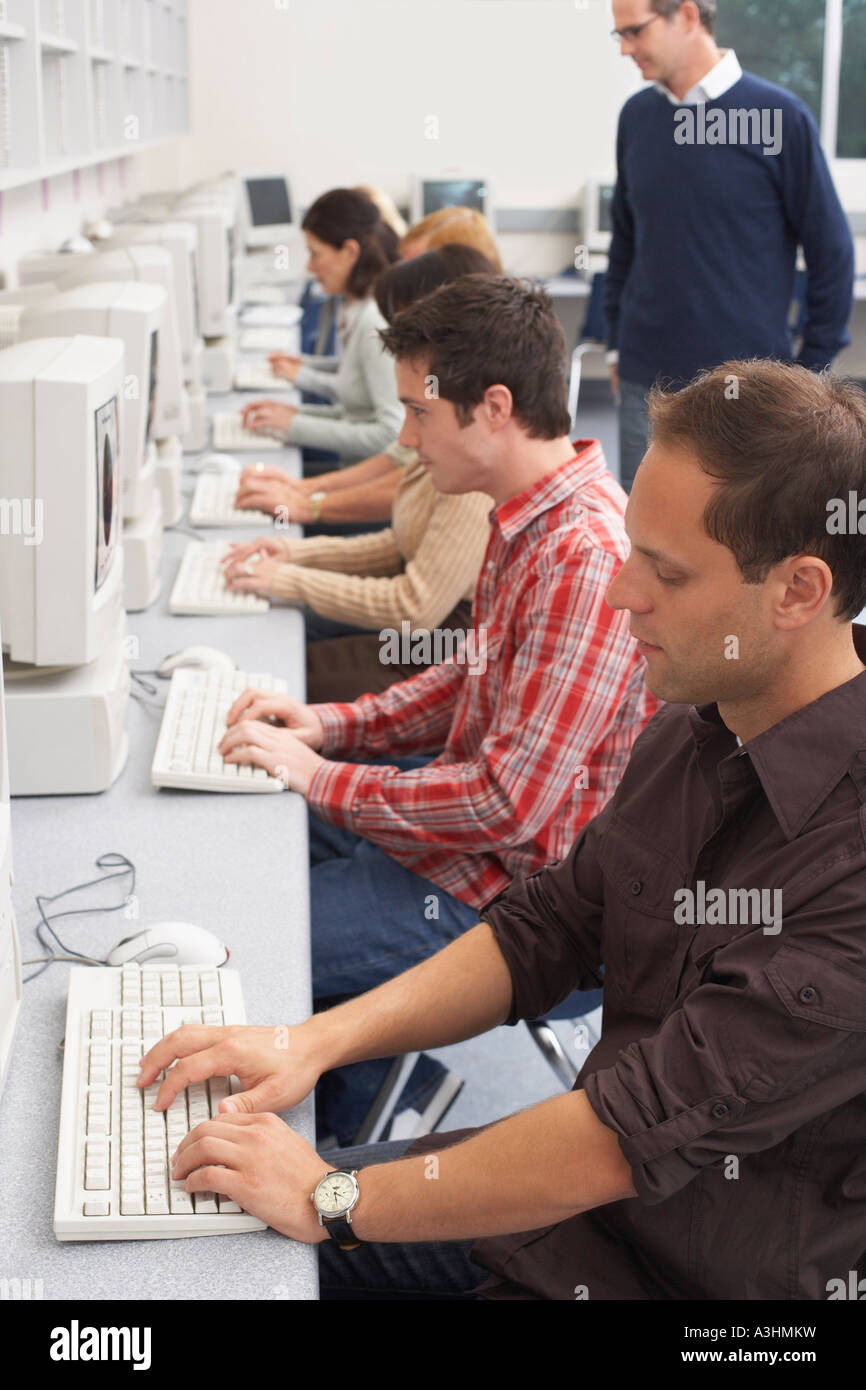 Middle school computer close up High Resolution Stock Photography and ...