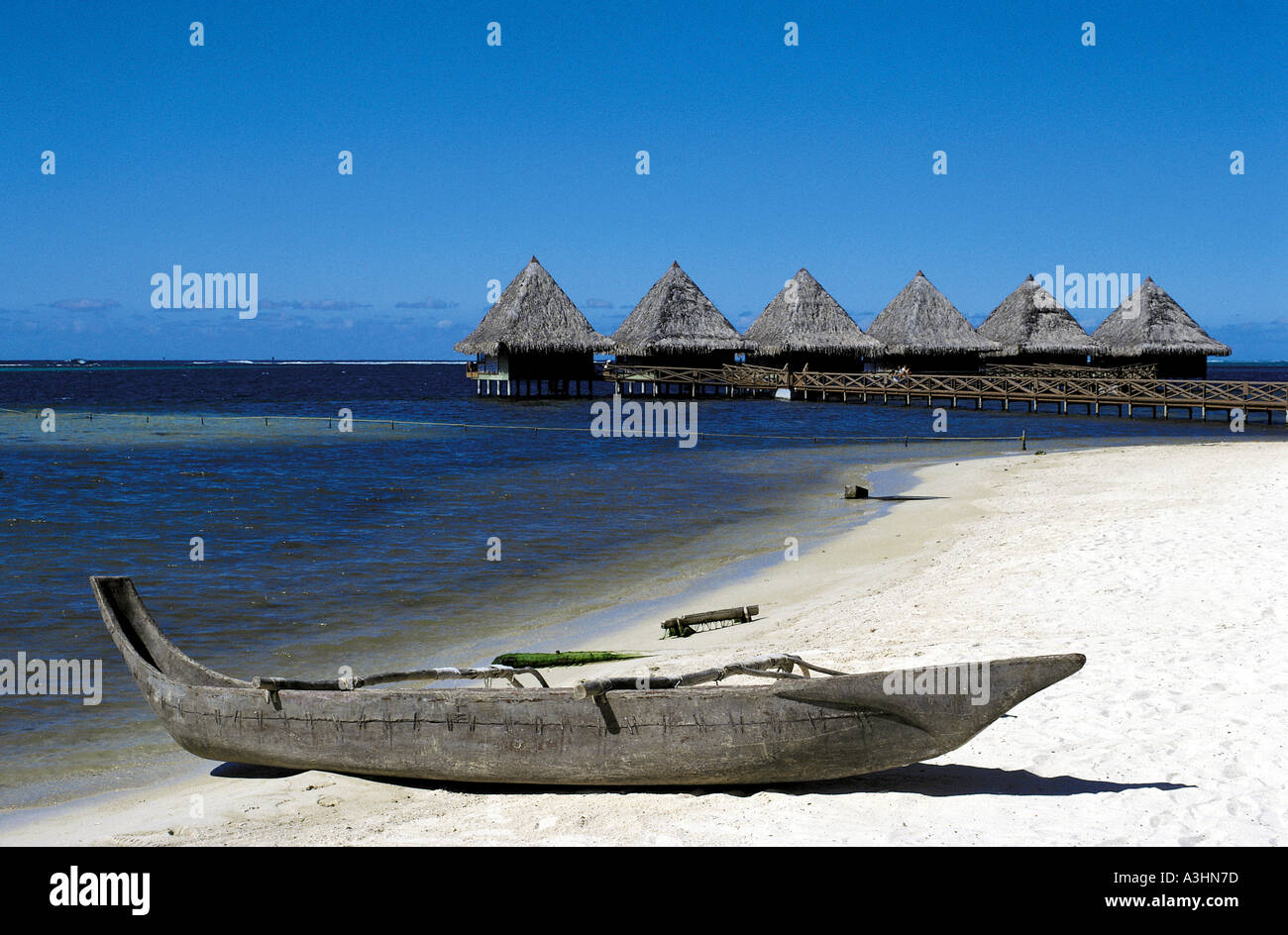 Moorea beach lodge hi-res stock photography and images - Alamy