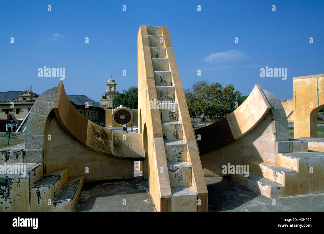 observatory jantar mantar by maharaja jai singh town of jaipur state of ...