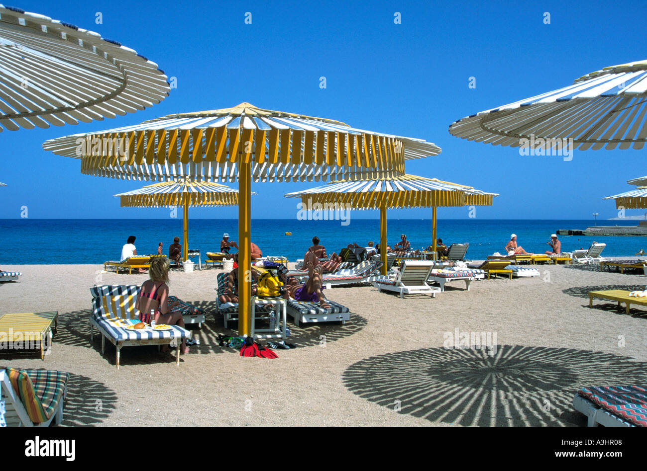 albatros beach village of hurghada red sea egypt Stock Photo - Alamy