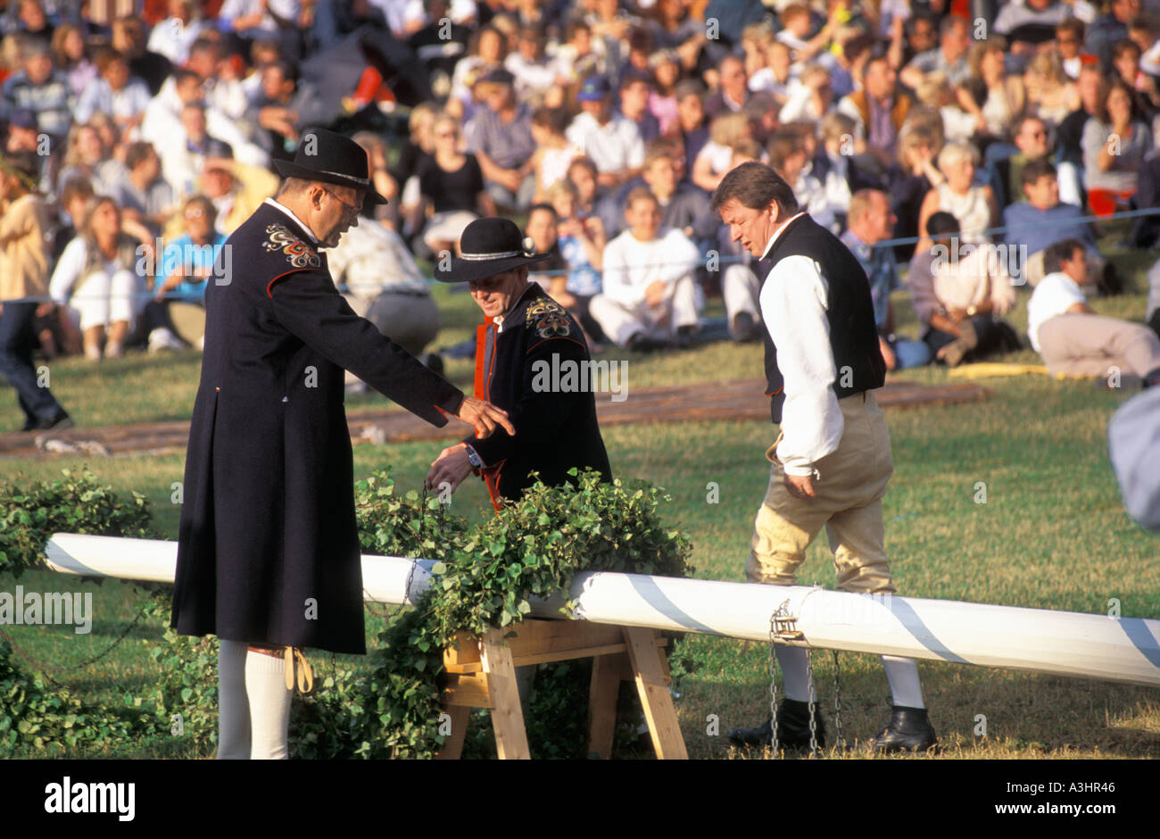 SWEDEN DALARNA LEKSAND MIDSUMMER CELEBRATION Stock Photo - Alamy