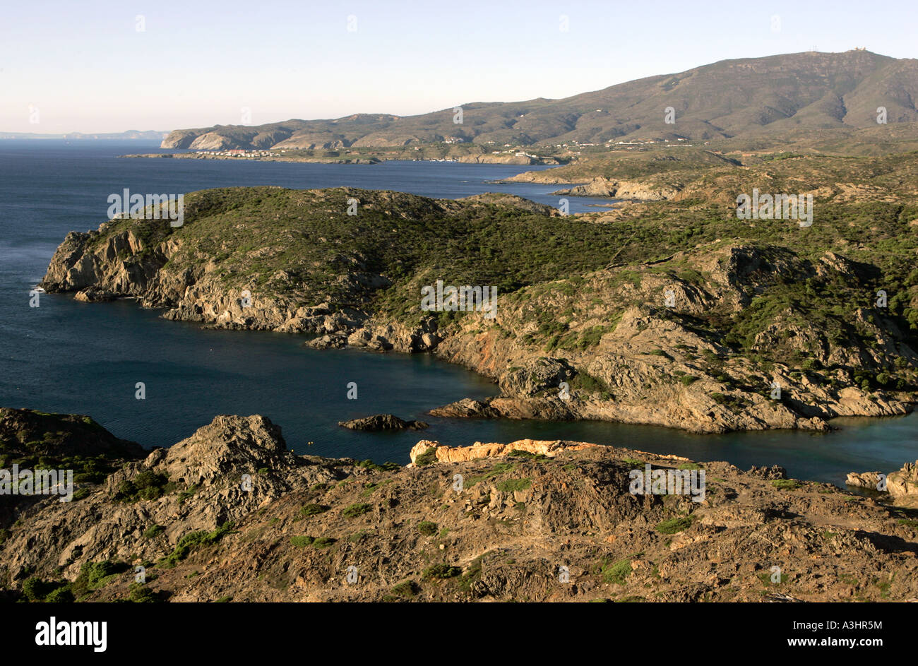 The nature reserve of Cap de Creus on the Costa Brava, Spain Stock ...