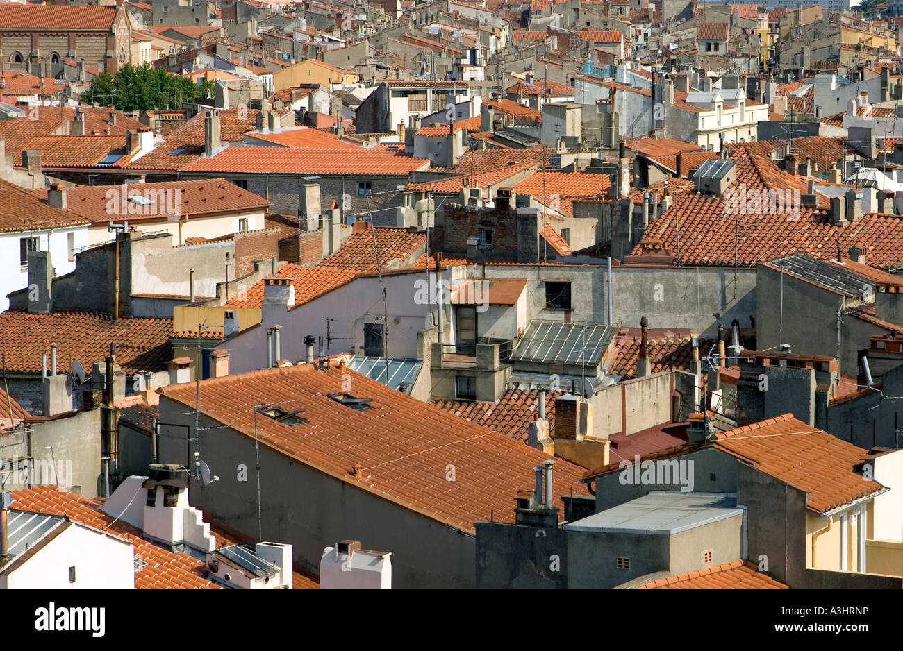 Perpignan france old ancient town hi-res stock photography and images ...
