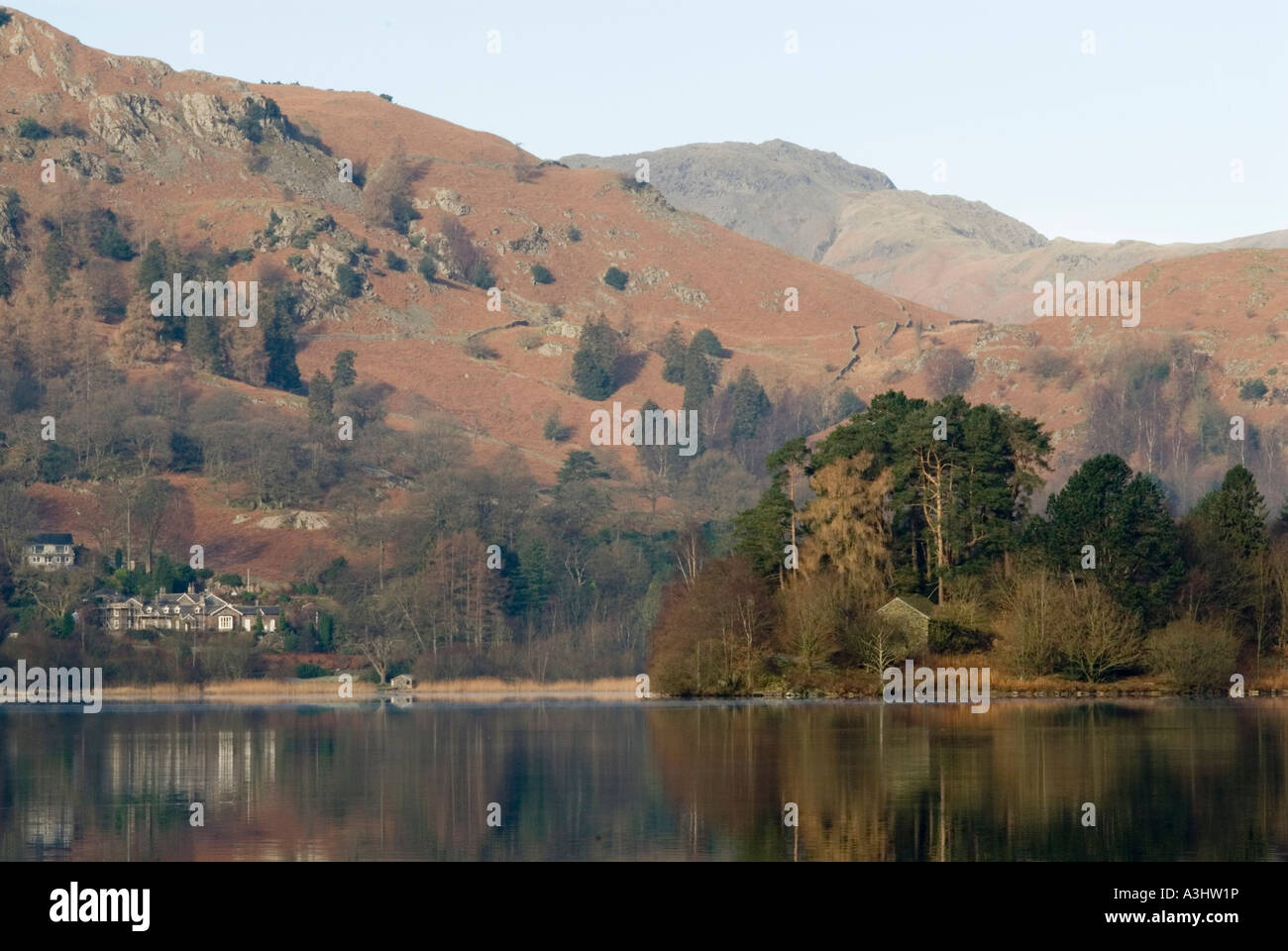 Grasmere in the Lake District Stock Photo - Alamy