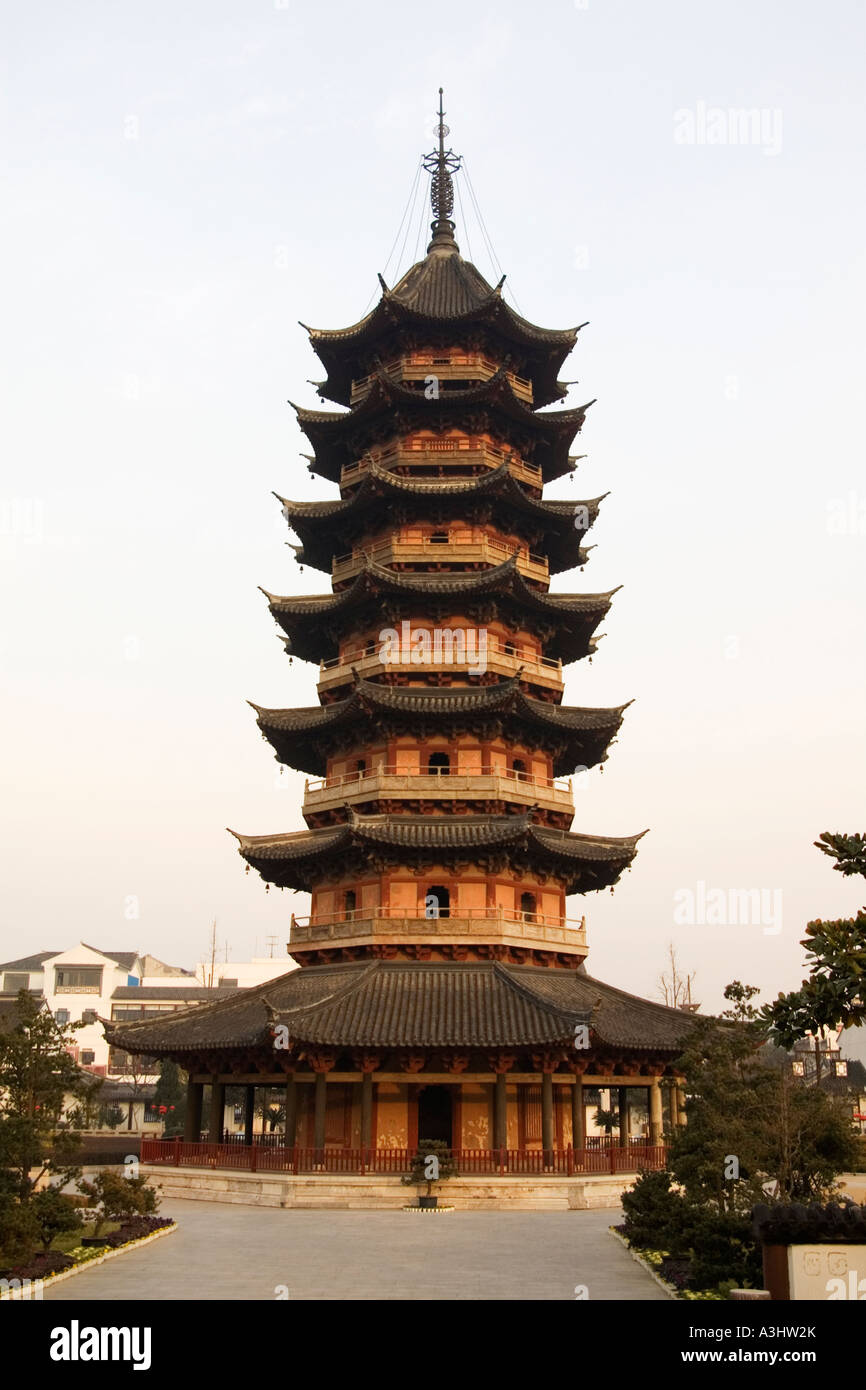 Pagoda in Suzhou in China Stock Photo - Alamy