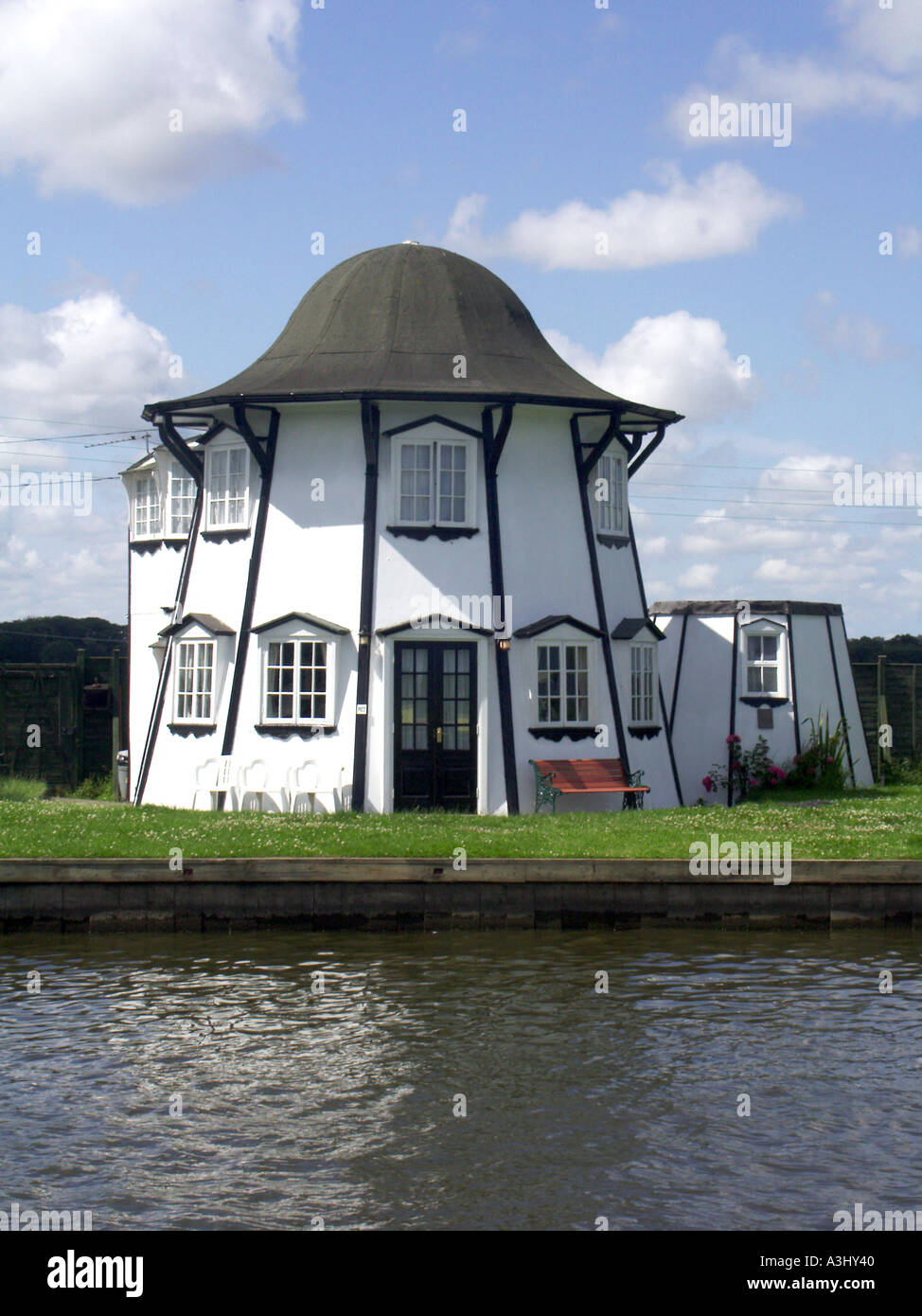 Potter Heigham house formed from top of Helter Skelter ride said to be ...