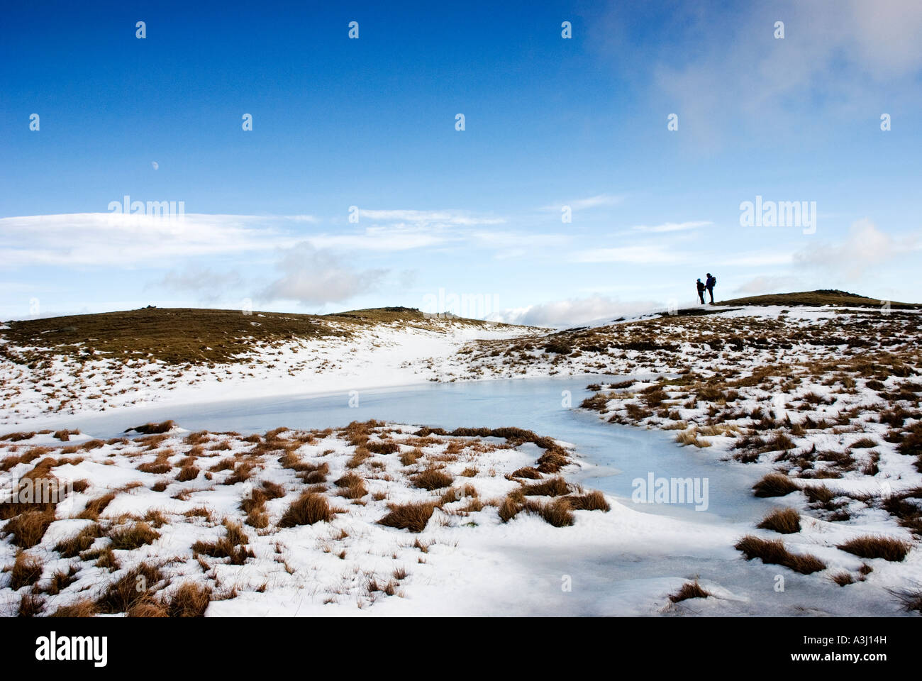 Walkers on Red Screes in the Lake District Stock Photo - Alamy