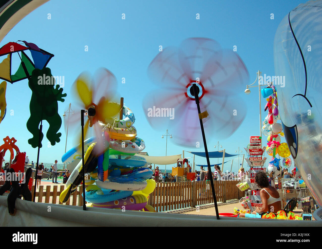 Summer at the seaside Stock Photo - Alamy