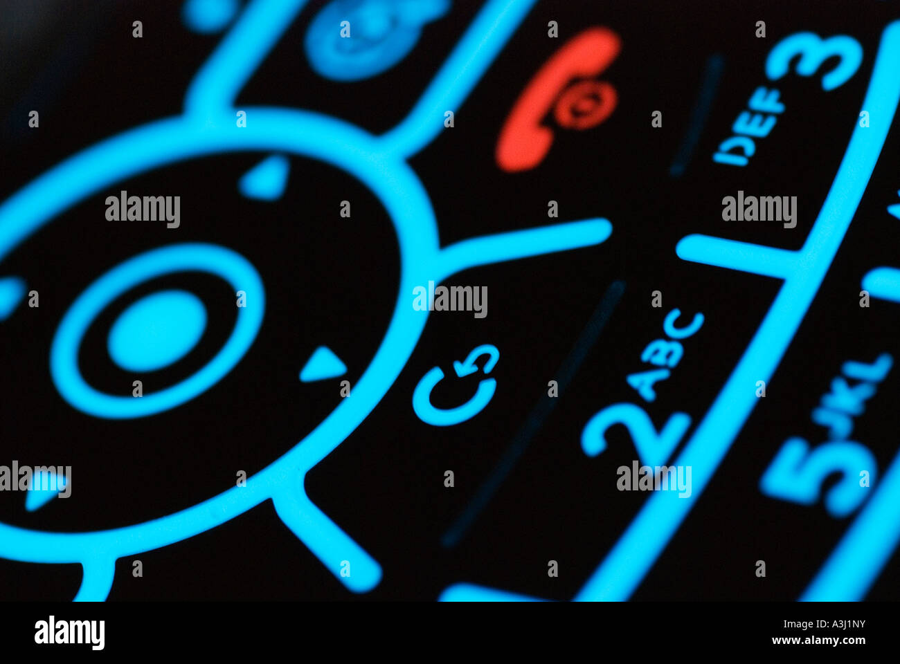 Mobile phone keypad Stock Photo - Alamy