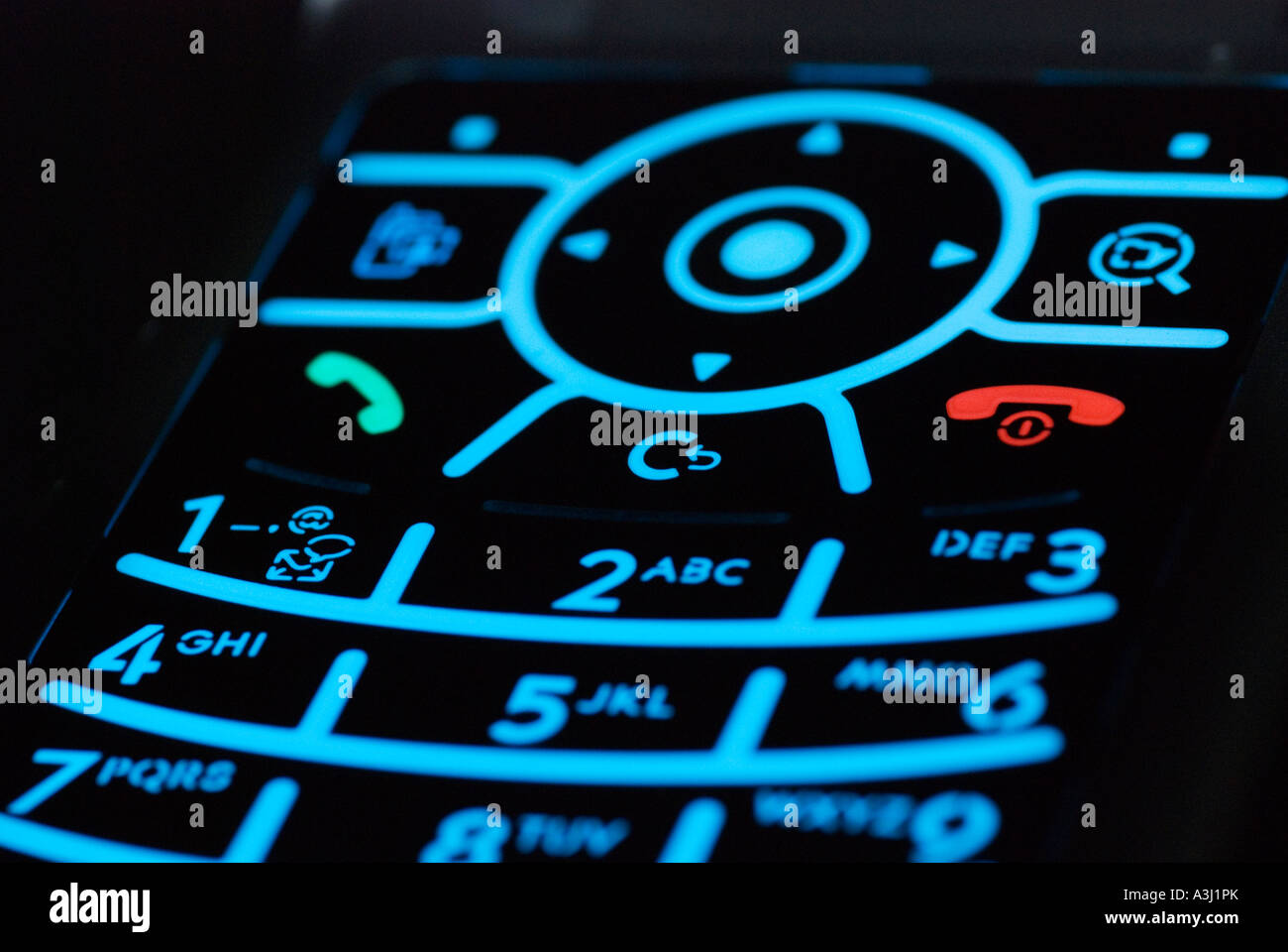 Mobile phone keypad Stock Photo - Alamy