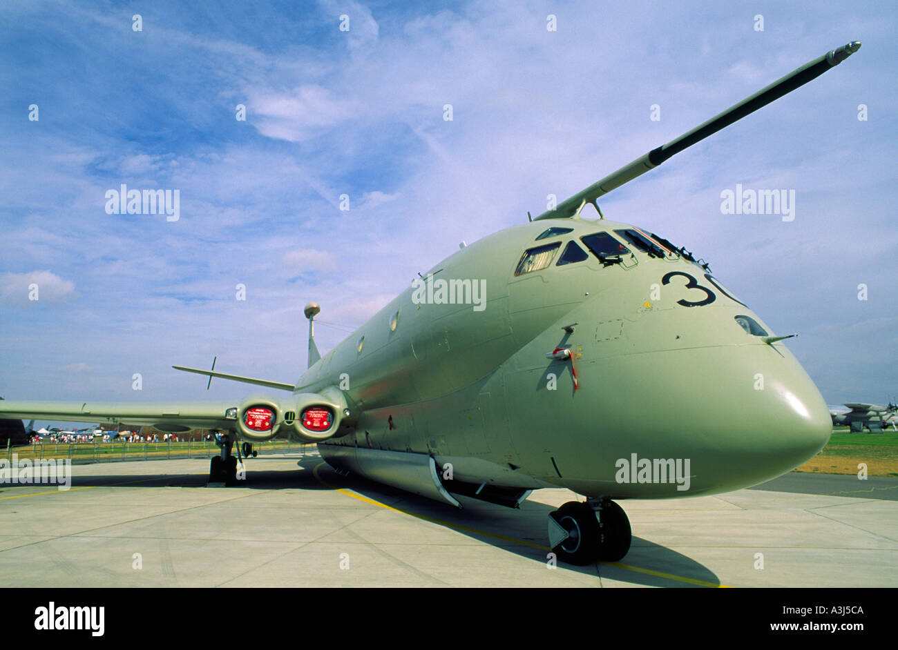 British Royal Air Force Nimrod MR Stock Photo - Alamy