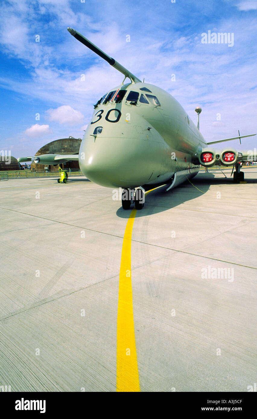 British Royal Air Force Nimrod MR aircraft Stock Photo - Alamy