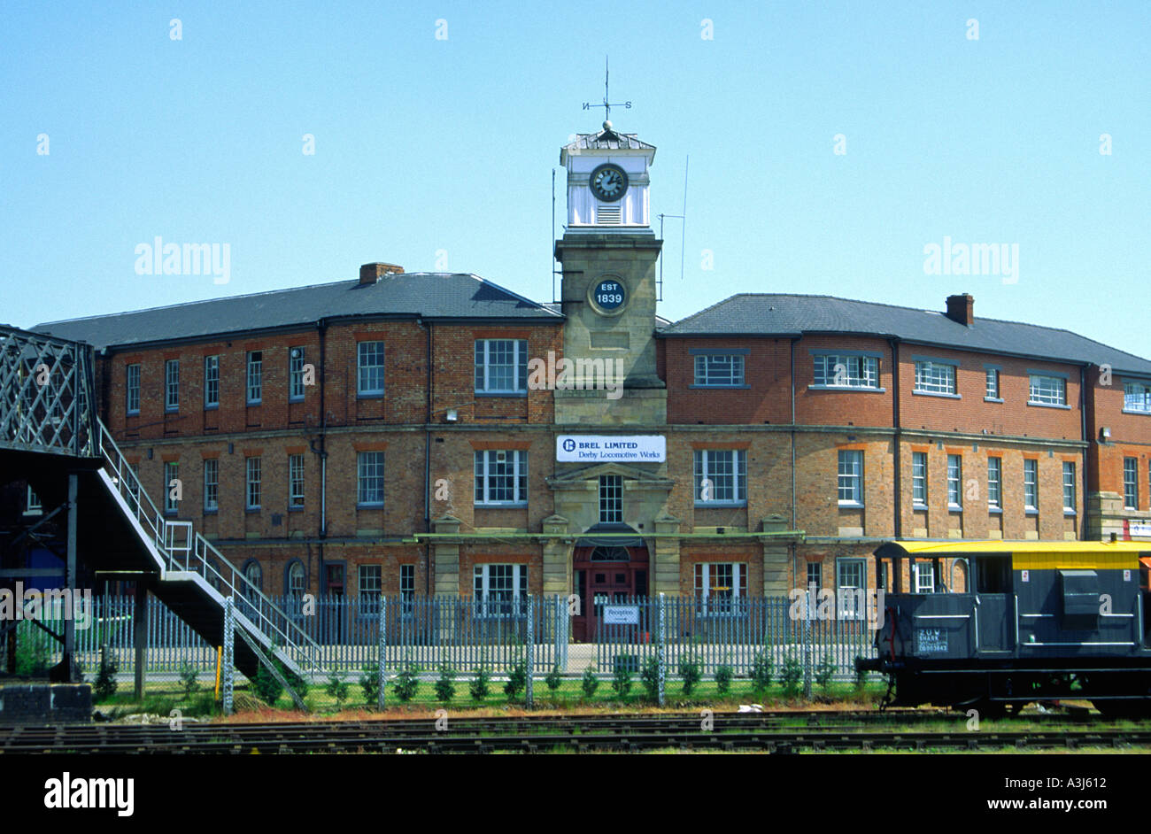 Railway locomotive works derby hi-res stock photography and images - Alamy