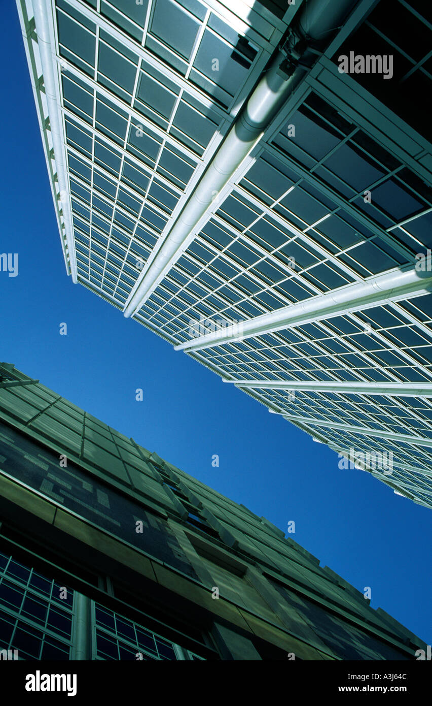 High rise office blocks London England Stock Photo - Alamy
