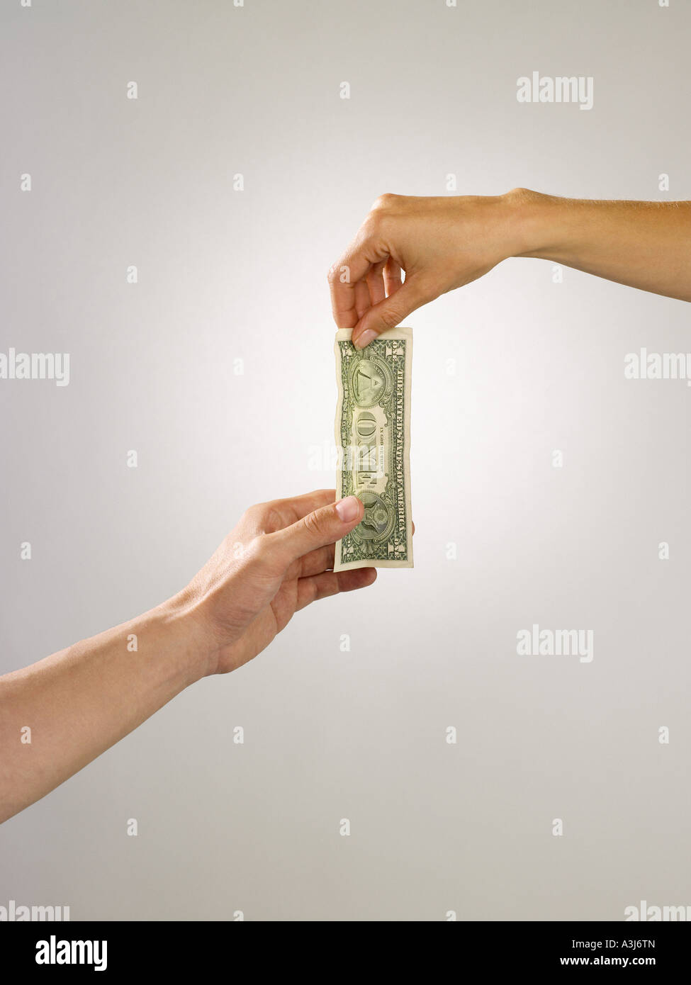 People holding banknote Stock Photo - Alamy