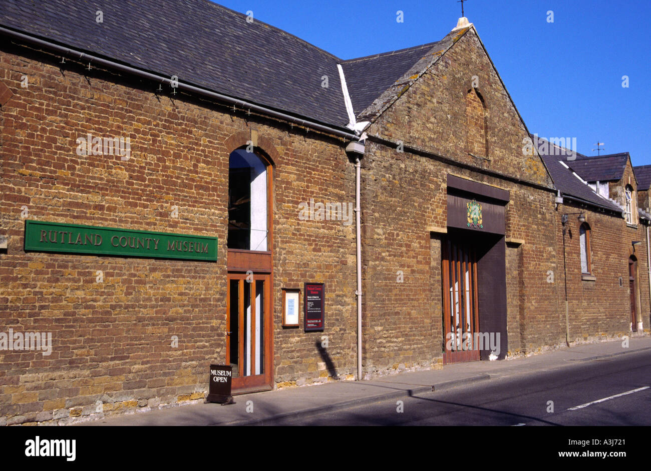 Rutland County Museum Oakham Rutland England Stock Photo - Alamy