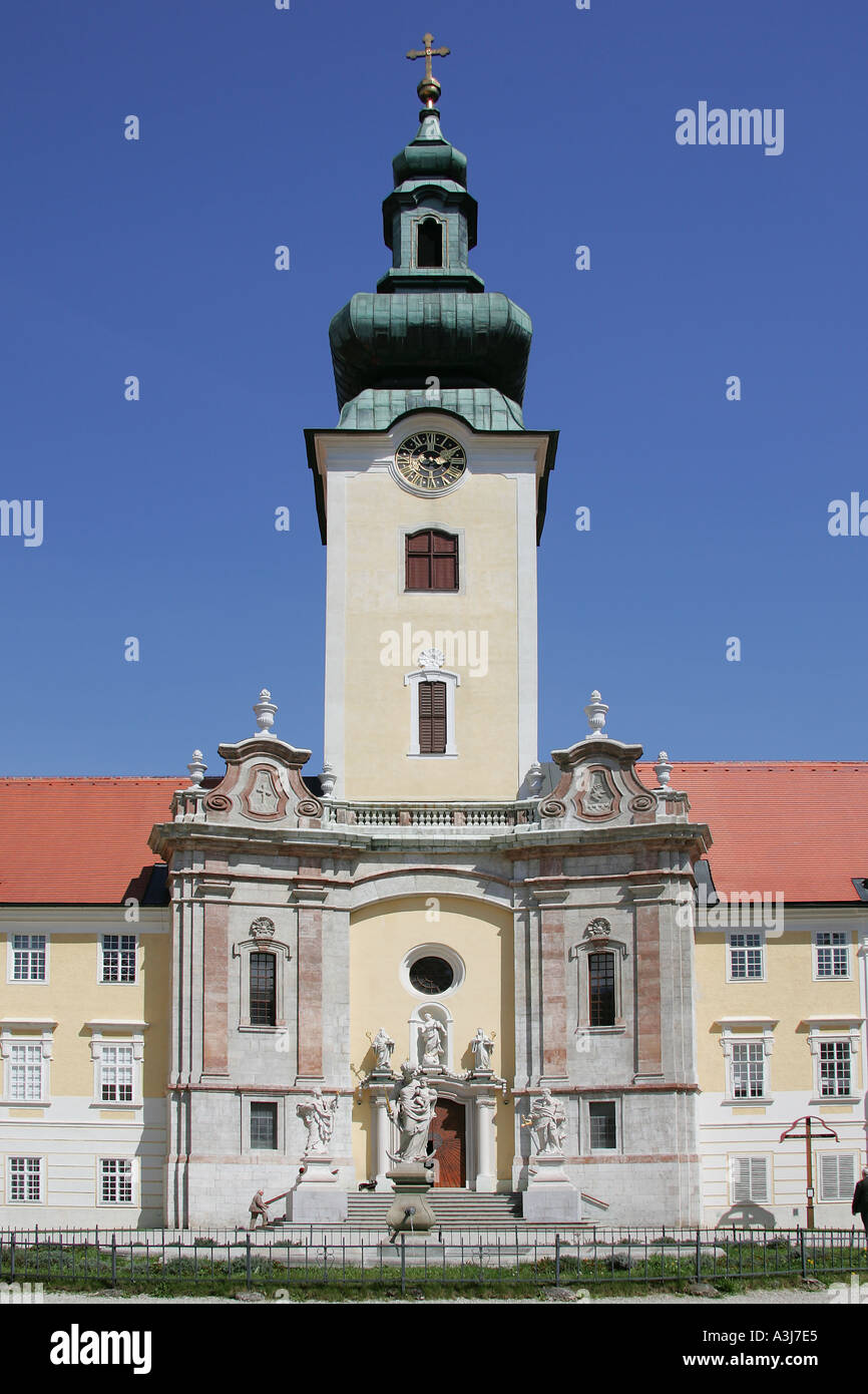 baroque church of the Benedictiner monastery of Seitenstetten Lower ...