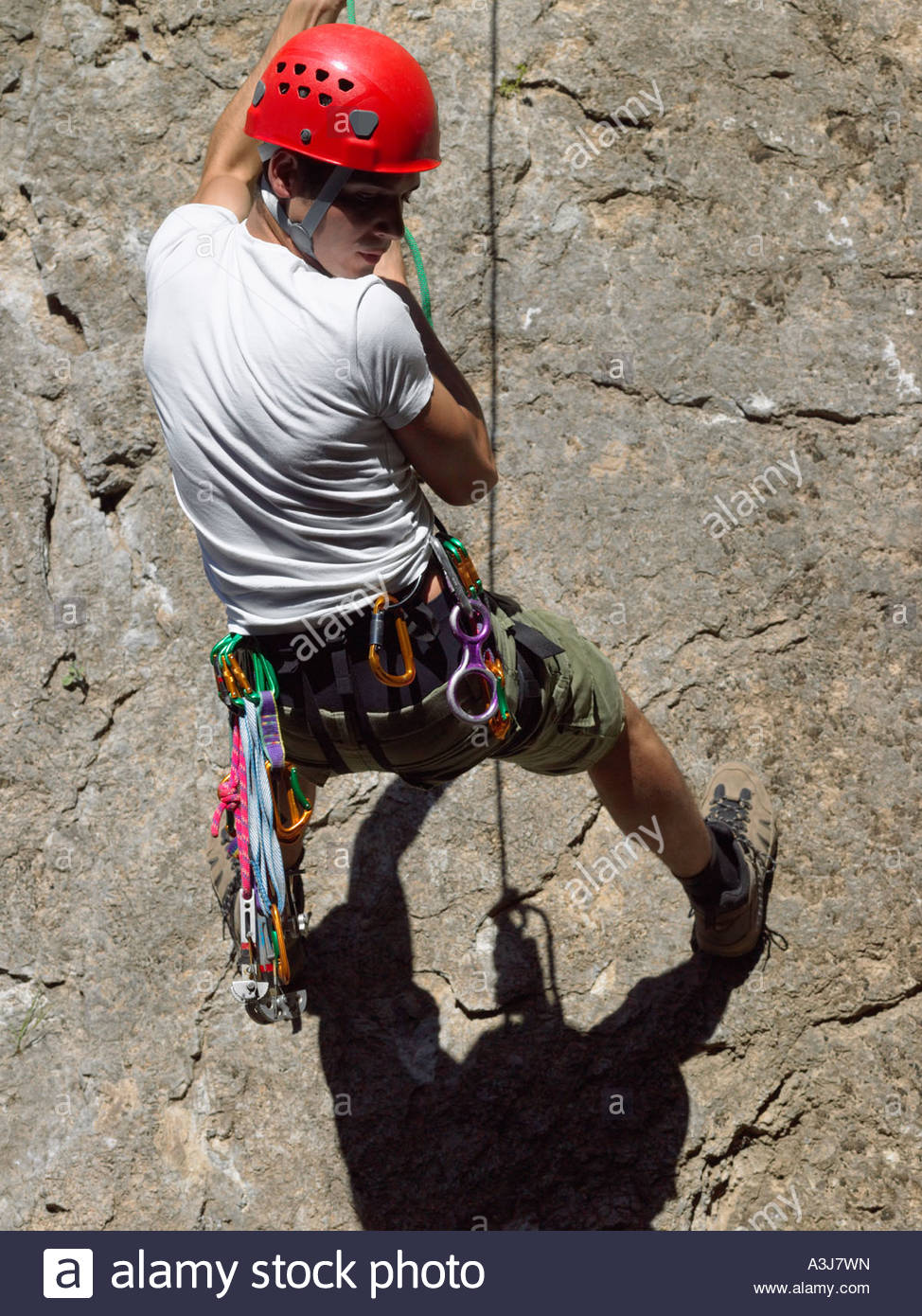 Man Abseiling Stock Photos & Man Abseiling Stock Images - Alamy