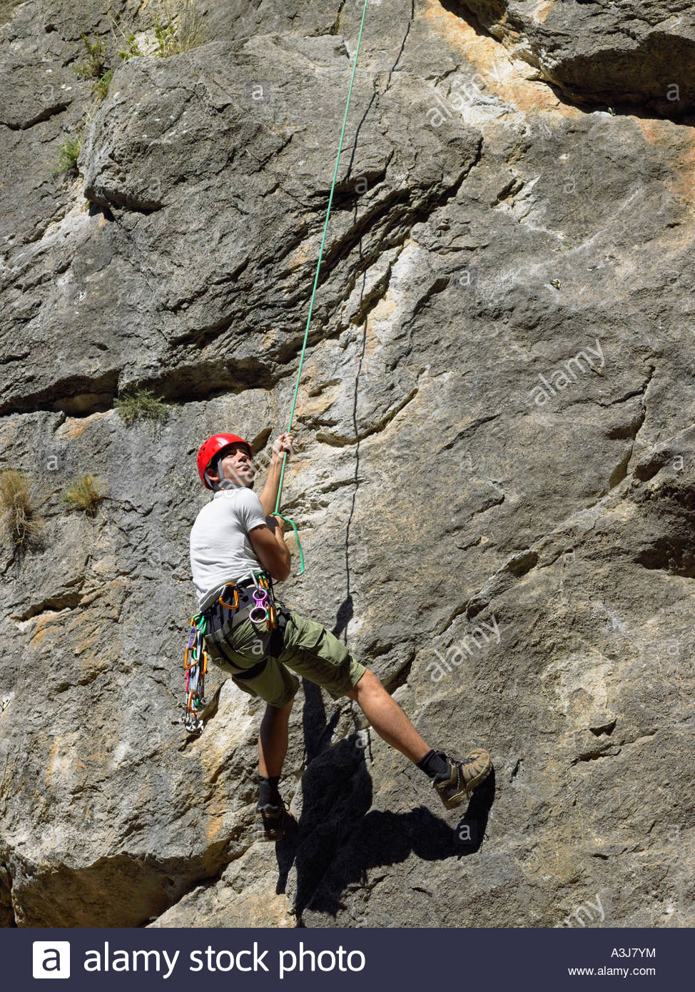 Man Abseiling Stock Photos & Man Abseiling Stock Images - Alamy