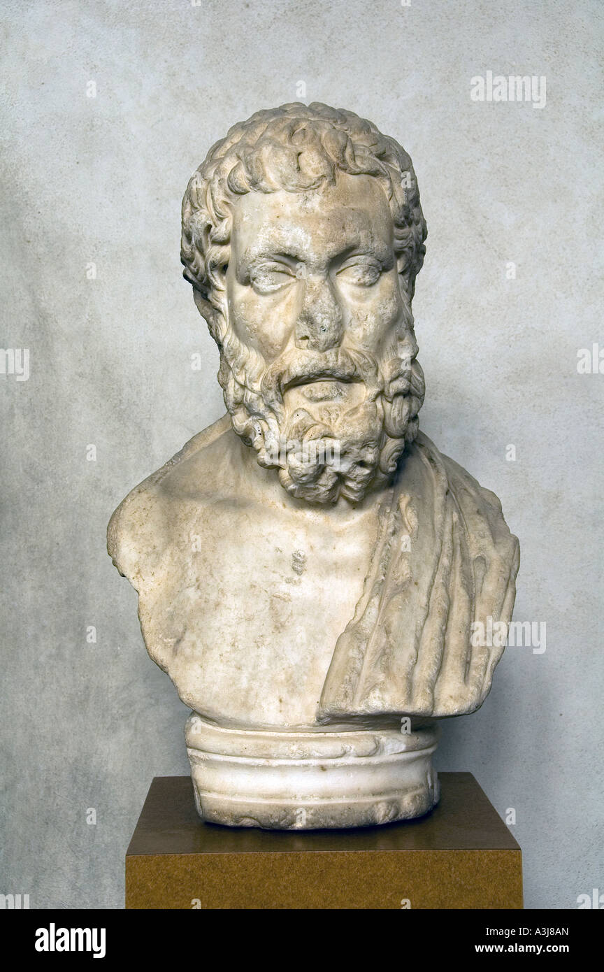 Ancient greek philosopher statue hi-res stock photography and images ...