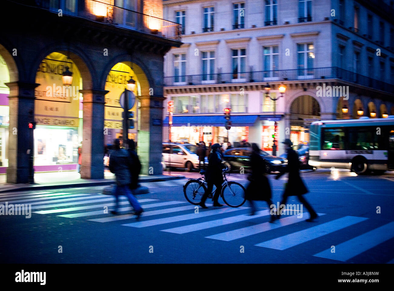 Rue de Rivoli, Paris, France Stock Photo - Alamy